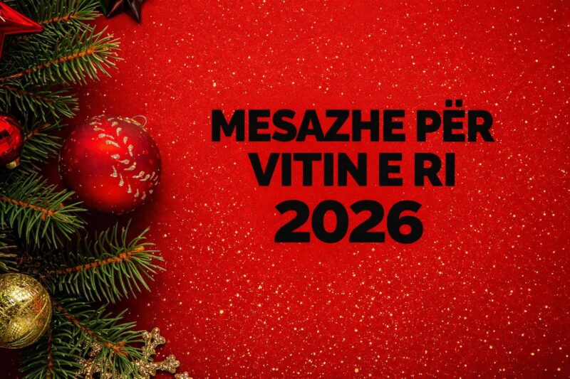 Mesazhe dhe urime për Vitin e Ri 2026 - Tetova News
